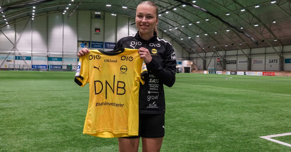 Kaja Bjelde Hjelmhaug (17) har signert for LSK Kvinner / LSK Kvinner